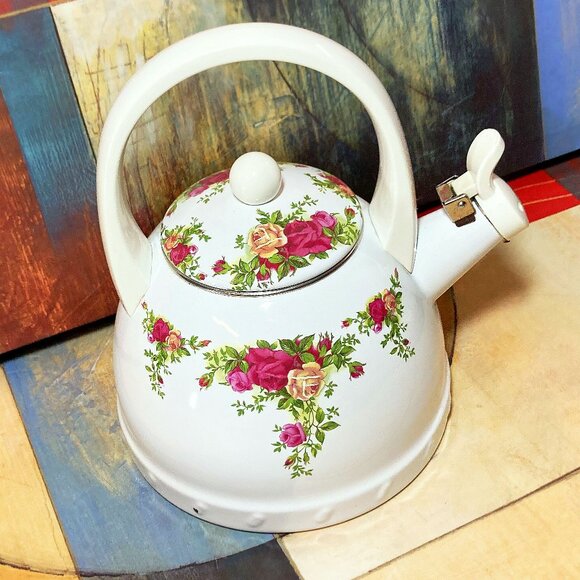 Old Country Roses | Kitchen | 962 Royal Albert Old Country Roses Enamel ...